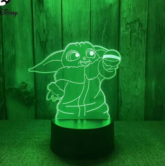Accents | New Yoda Led Night Light Usb And Battery | Poshmark